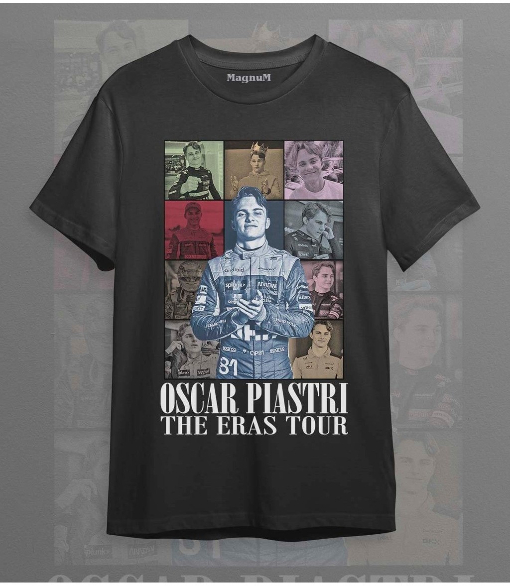 Oscar Piastri The Eras tour Unisex Softstyle T-Shirt | Shopee Philippines