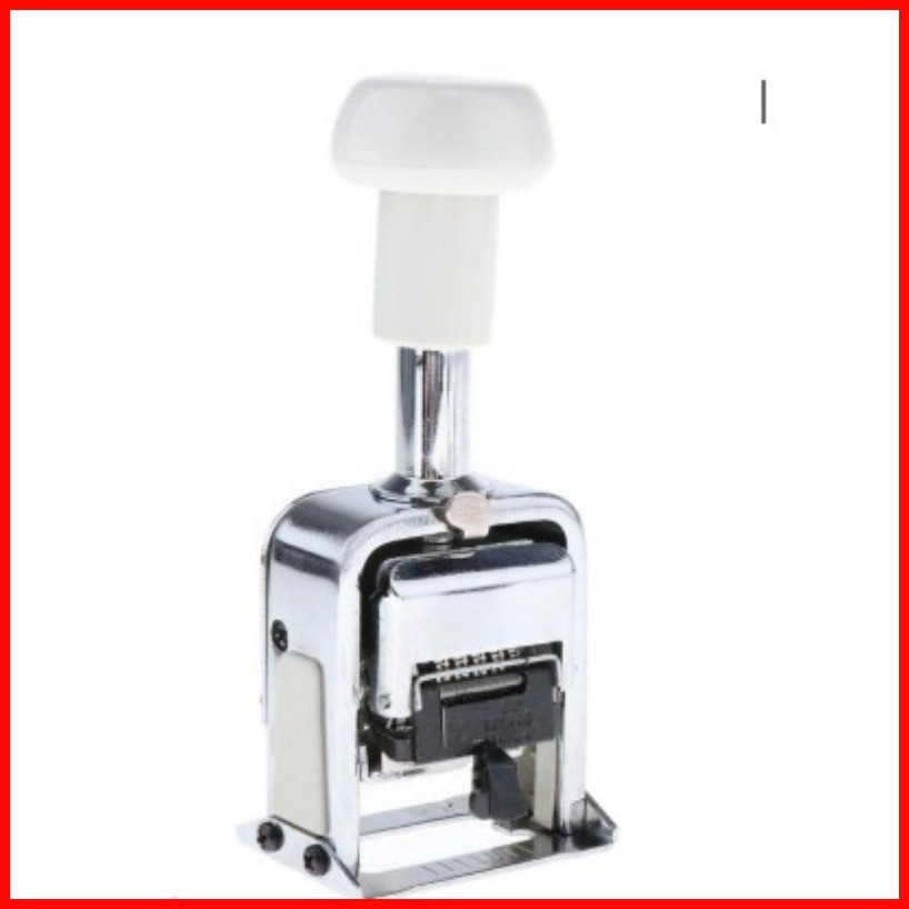 ๑ ♂ Metal Number Machine 6 Position Automatic Numbering Machine Marking ...