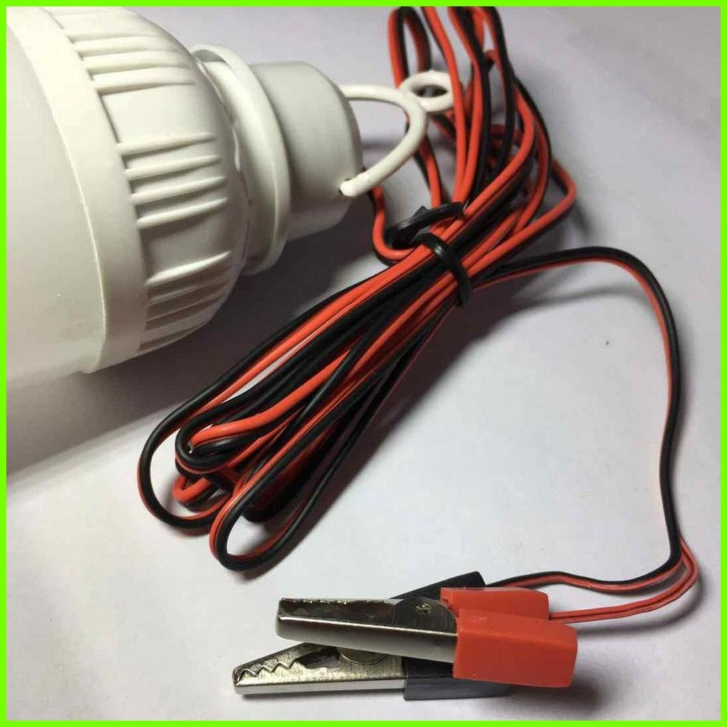 U-Choice】LED 12V Low Pressure Wire Light Bulb Car Motor Battery 20 / 15 ...