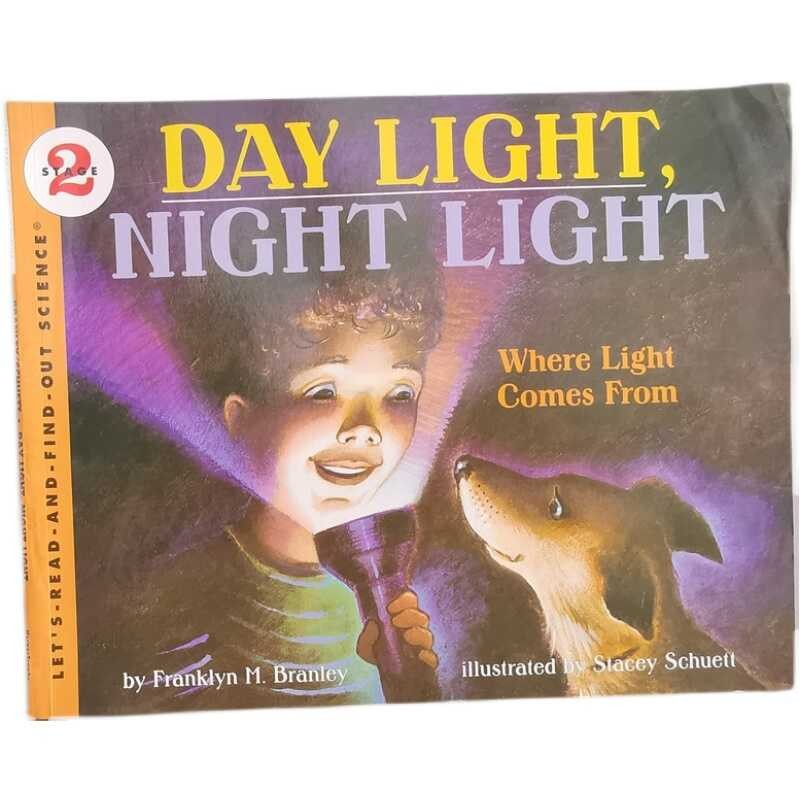 Orihinal Ingles popular na libro ng larawan sa agham Day Light, Night ...