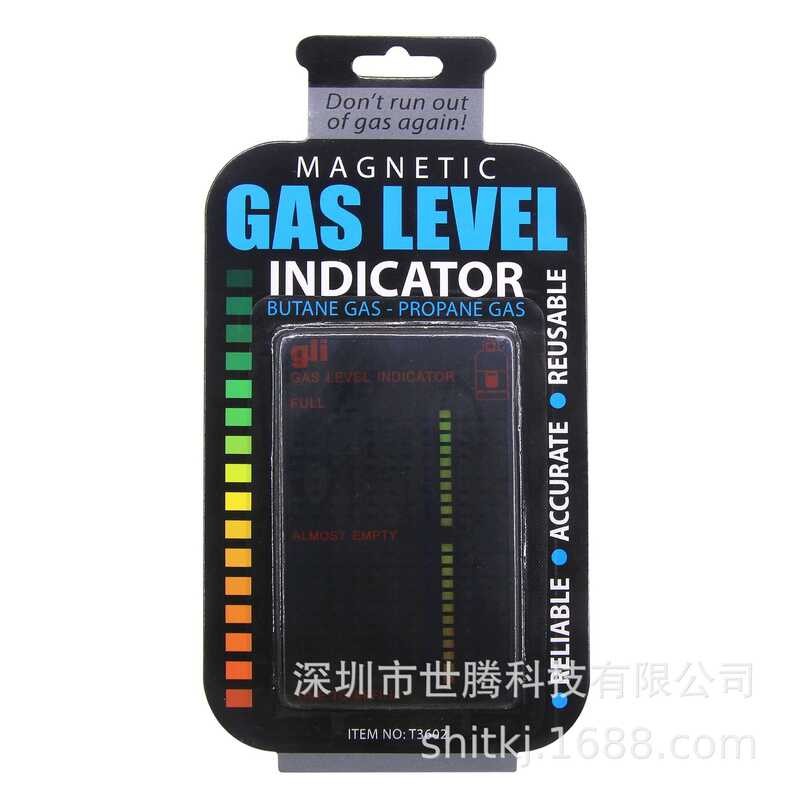Gas ing card vacuum pack thick gas tank capacity soft magnetic sticker ...