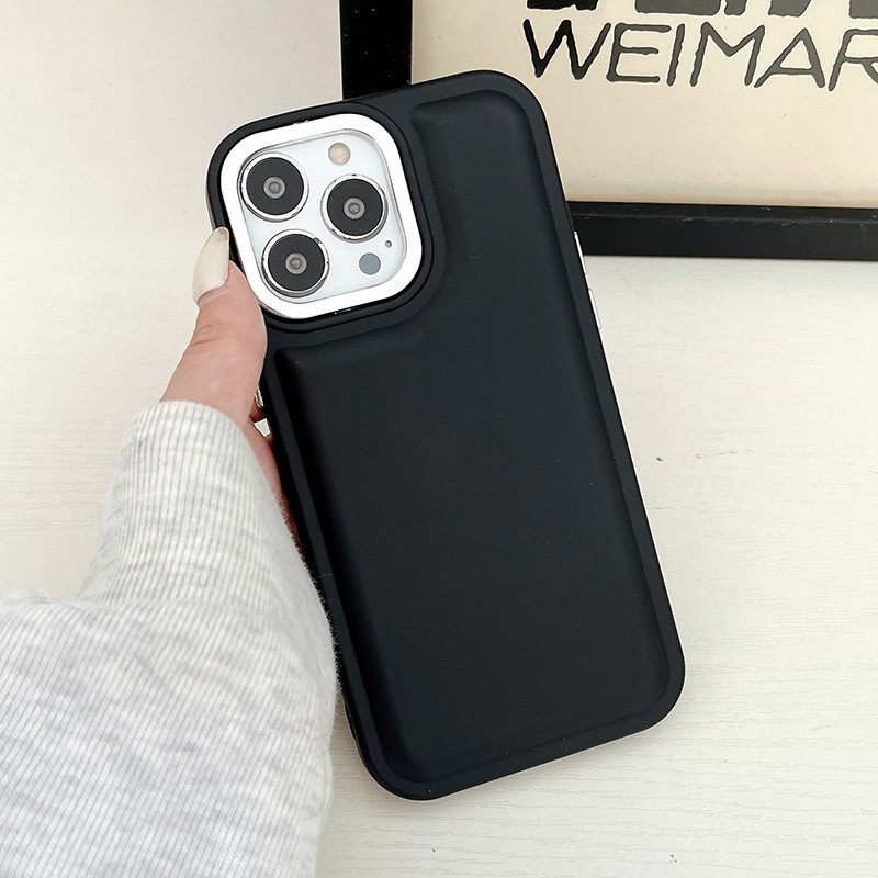 Simple Macaron Candy Color Phone Case Compatible for iPhone 16 15 14 13 ...