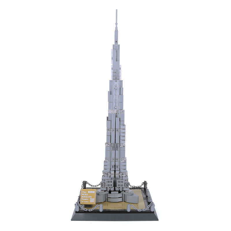Worlds Tallest Architecture The Burj Khalifa Tower of Dubai Building ...