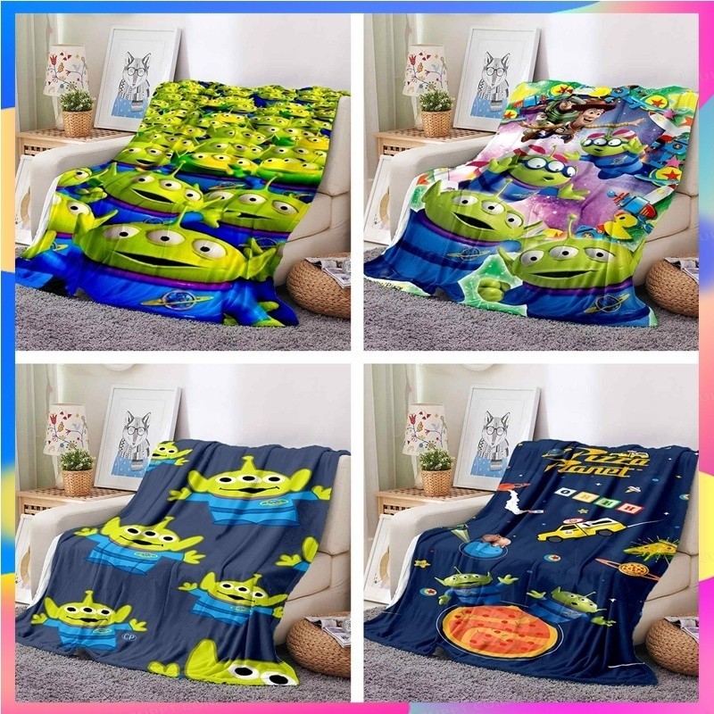 2024 Tatlong mata Cartoon Toy Story Blanket Cute Children's Room ...