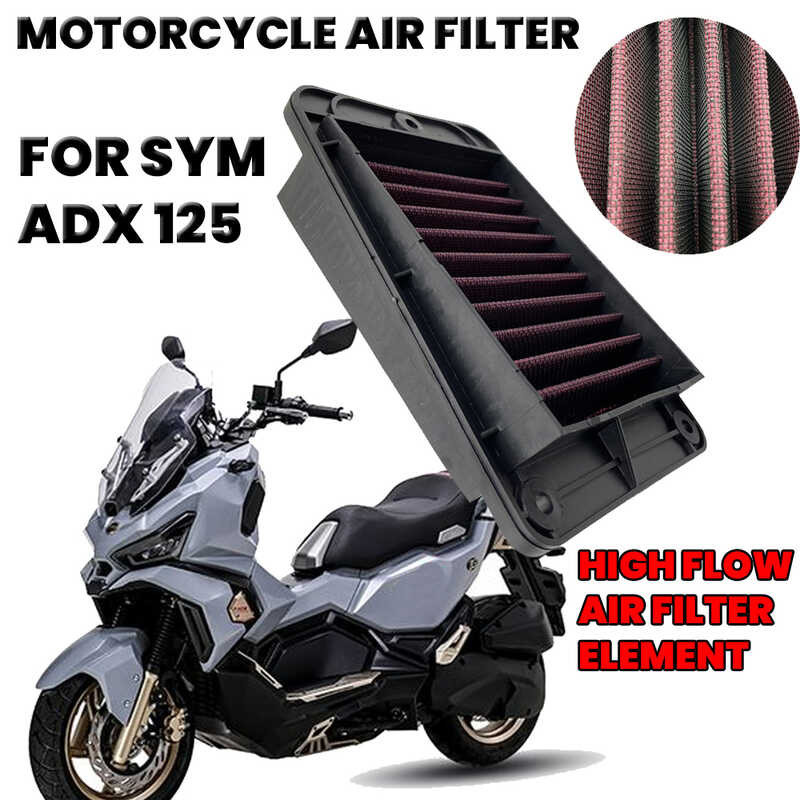 uhin Ng Motor High Flow Filter, Air Filter Element, SYM ADX 125 Adx125 ...