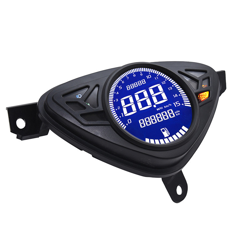 LCD Motorcycle Bike Meter LED Speedometer Digital Odometer for Mio 100 ...