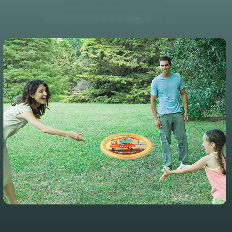 Colorful Flying Fabric Disc For Kids Kindergarten Frisbee Cloth ...