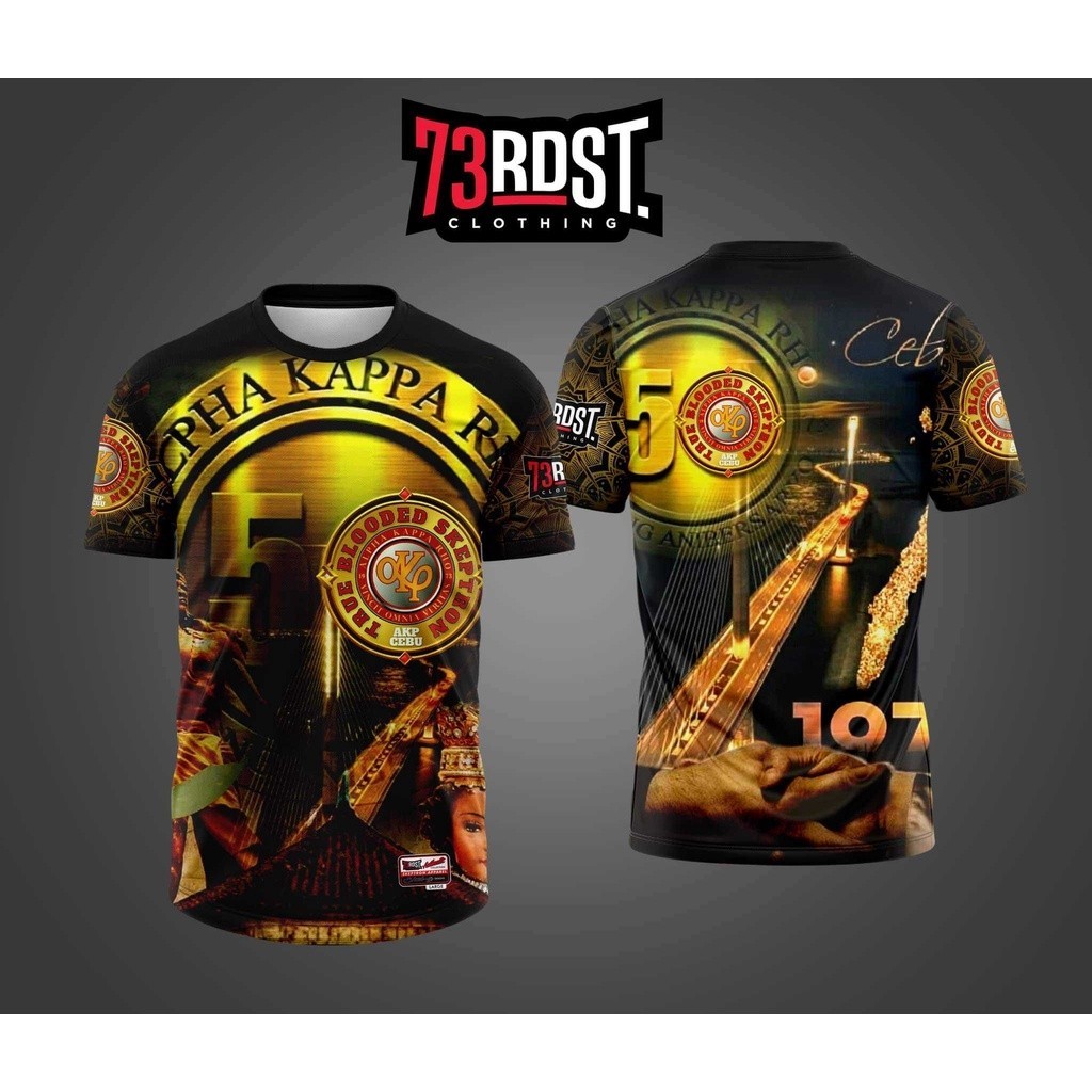 2023 AKP T-Shirt 50th Anniversary 1973 Alpha Kappa Rho Full Sublimation ...