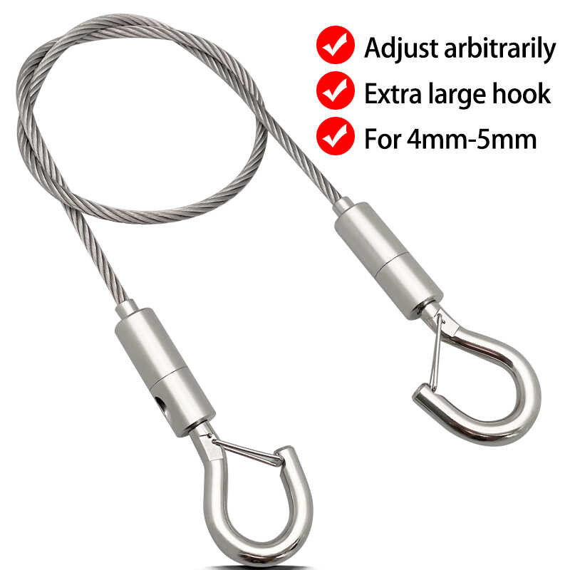 Para sa 4mm/5mm Heavy Automatic Wire Rope Spring Hook Adjustable ...