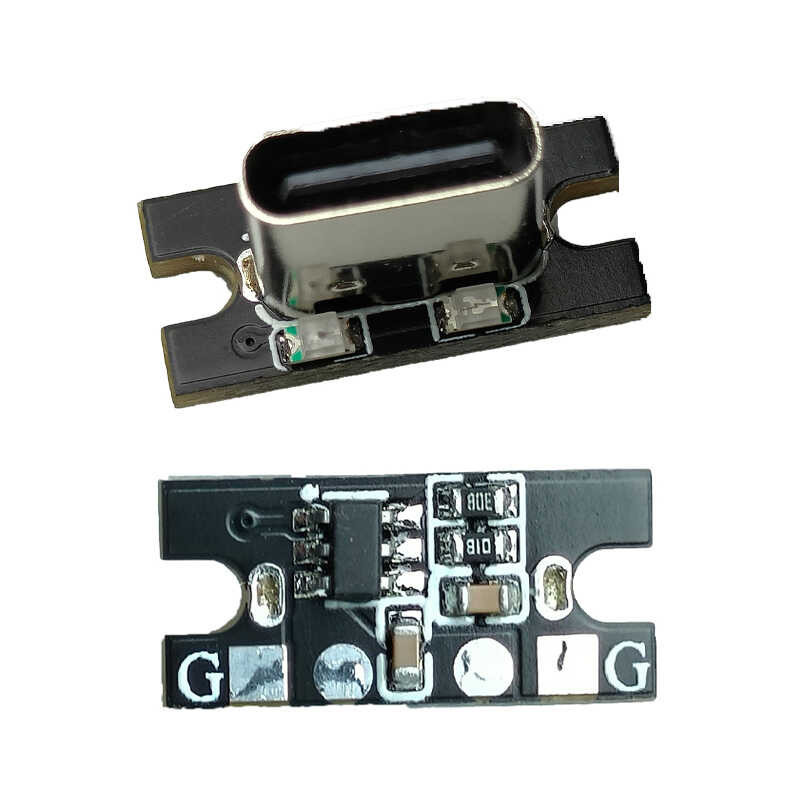 Type-C Interface 4.2V Lithium Battery Charging Module 15X7mm Ultra ...