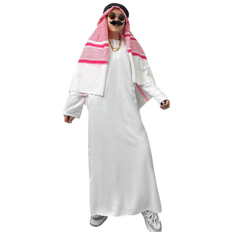 New Saudi Arabian Robe Male and Female Dubai Luxury Costume Adult ...