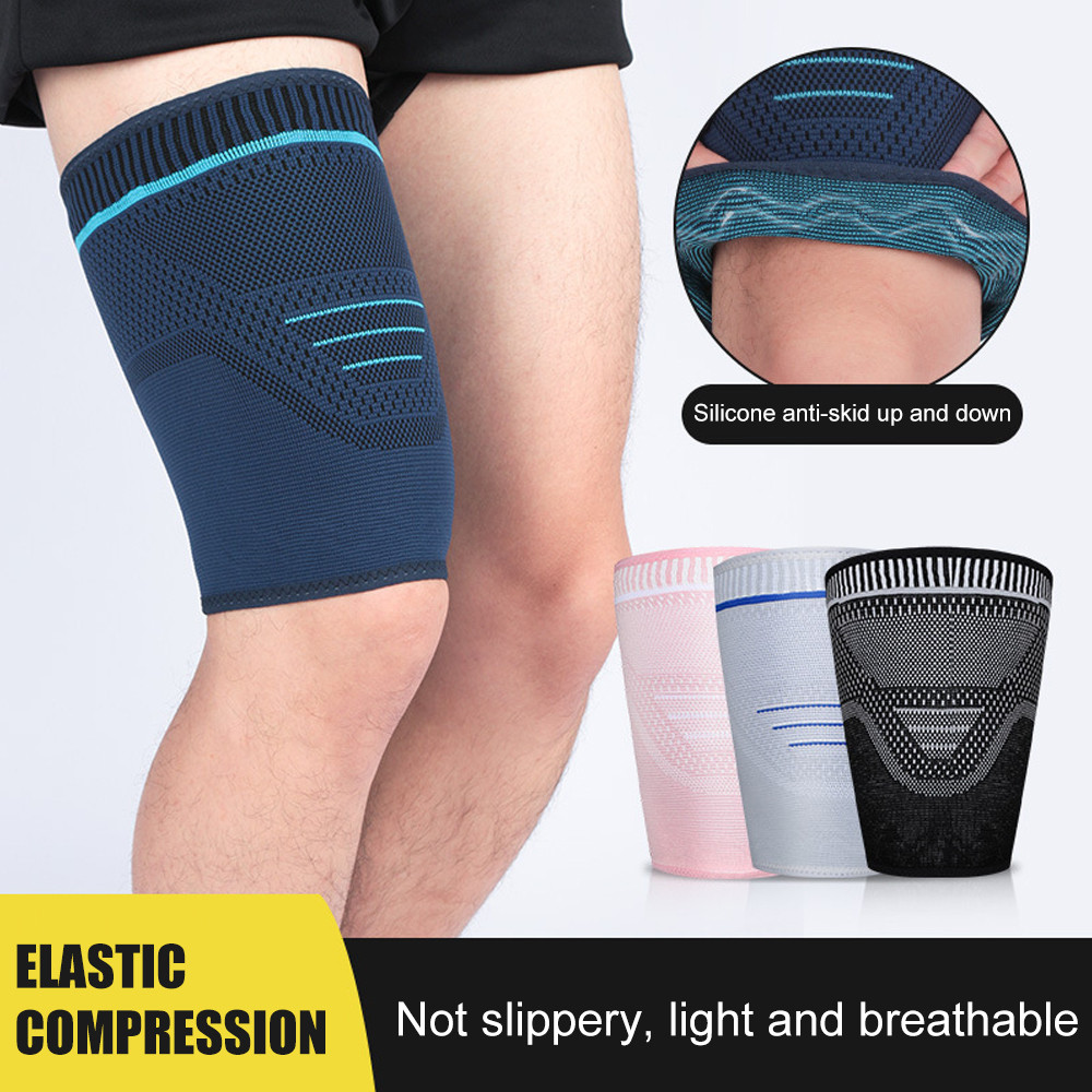 1Pcs Thigh Compression Sleeve, Hamstring Compression Sleeve for Quad ...
