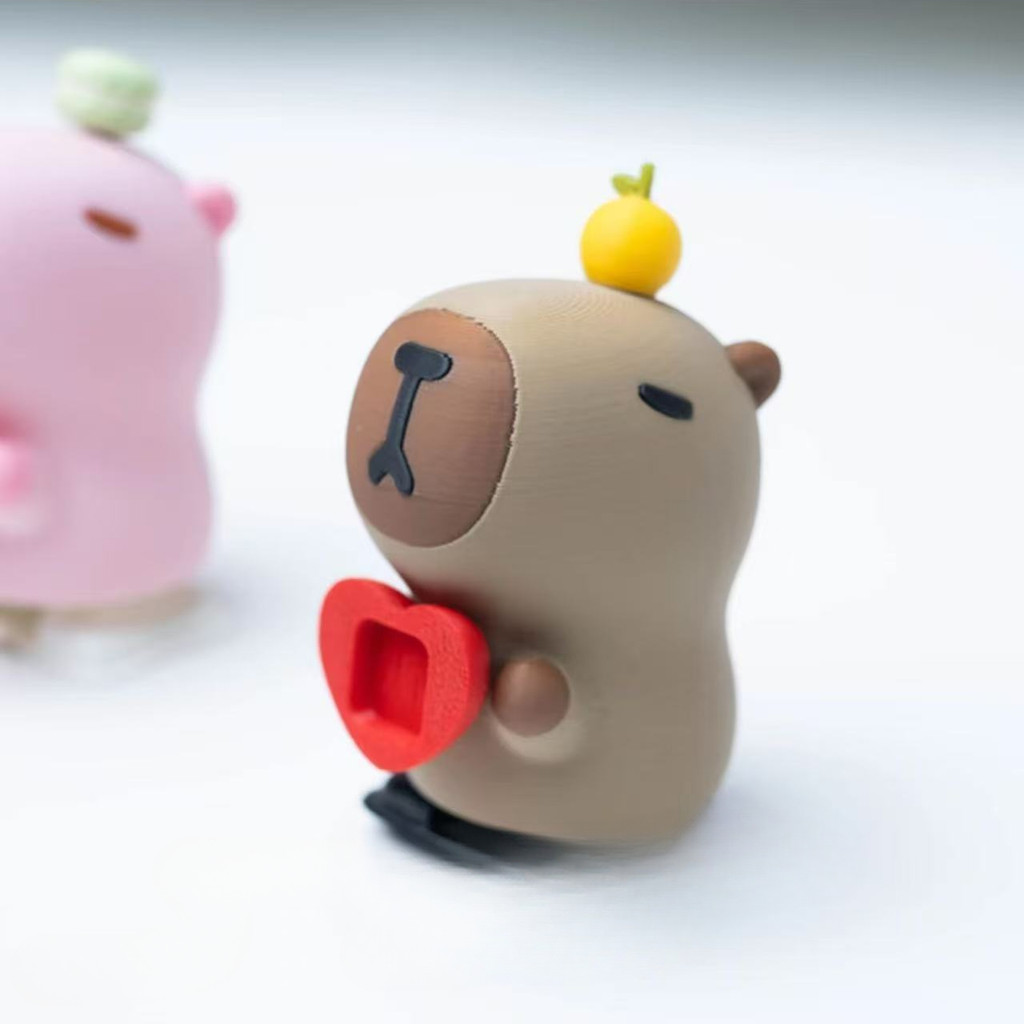 Capybara Series Custom Couple Figurines Valentine's Day Gift Romantic ...
