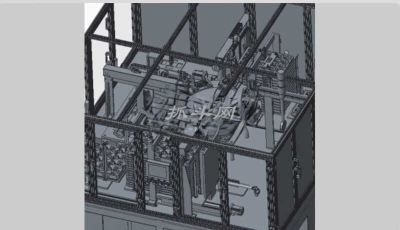 Automated Mouse Assembly Machine 3D Drawing Printing SW Model CAD ...
