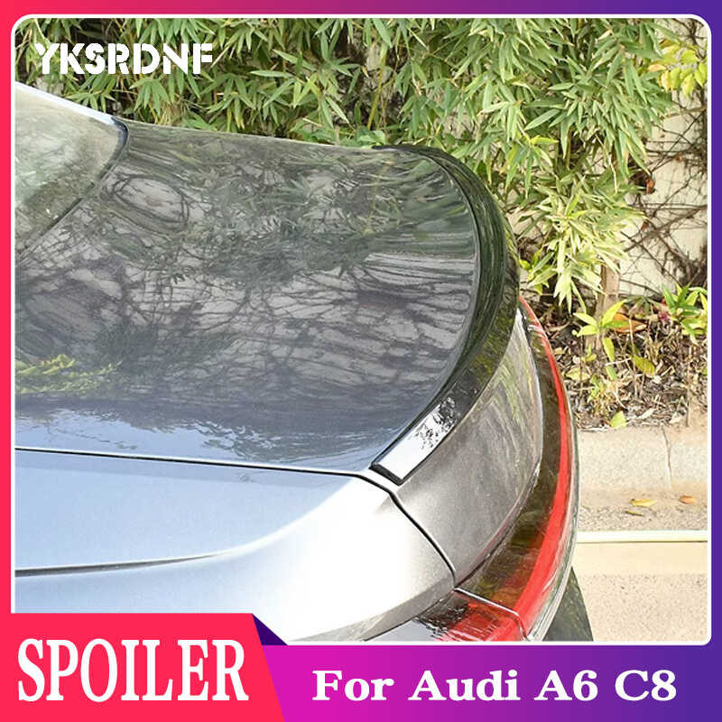 2019 2020 2021 2022 to up For Audi A6 C8 spoiler High Quality ABS Trunk ...