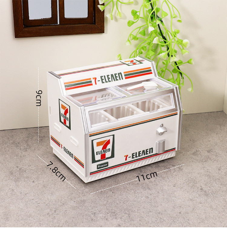 Doll House Children's Toys Miniature Mini Kitchen Freezer Refrigerator ...