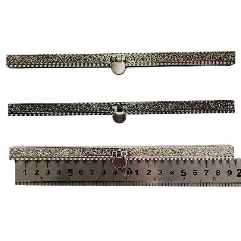 19cm bronze sier kulay itim na kulay tuwid knurling pitaka frame ...