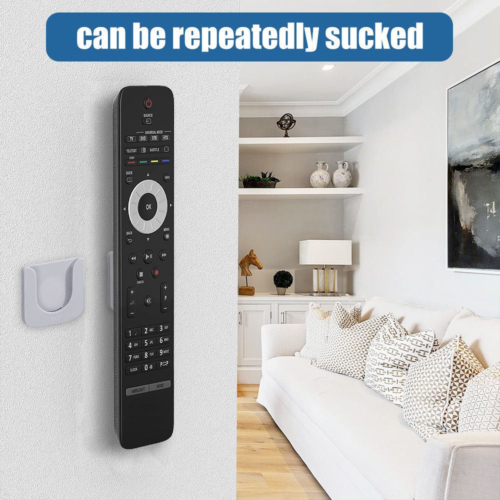 Strong Magnetic Remote Control Holder Wall Mount TV Remote Wall Mount ...