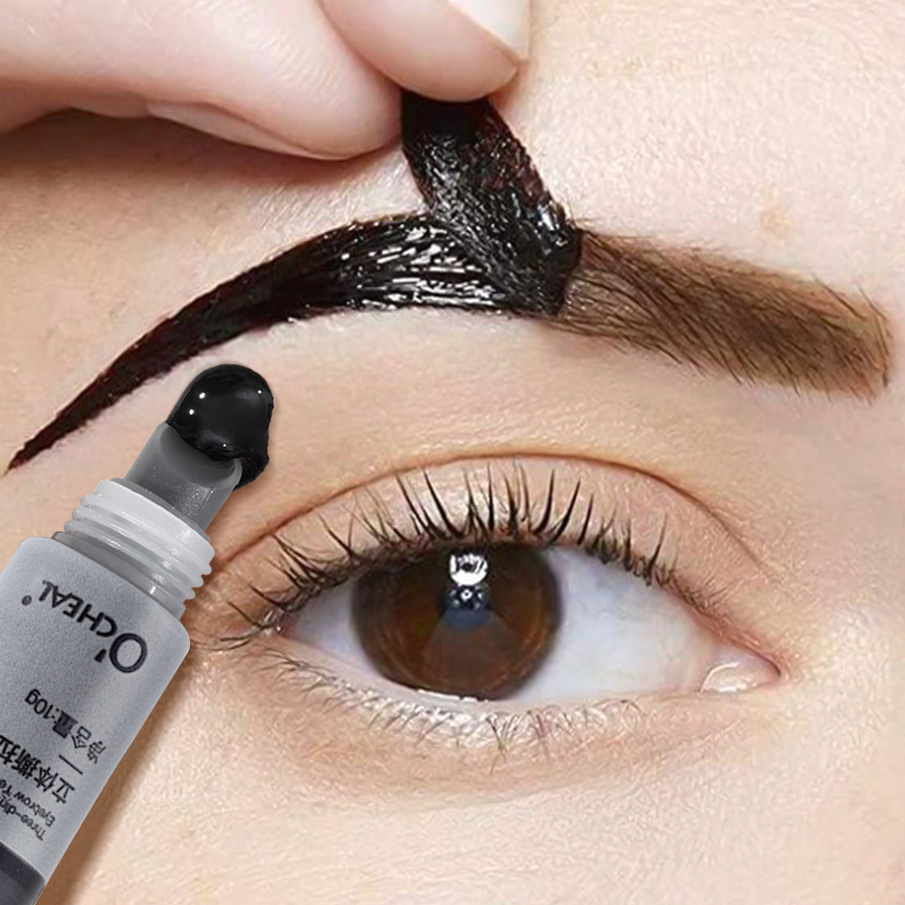 Waterproof Peel Off Eyebrow Gel Semi Permanent Matte Eye Brow Tattoo