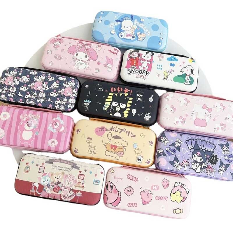 Aking Sanrio Melody Kuromi Pompompurin Switch Game Console Storage ...