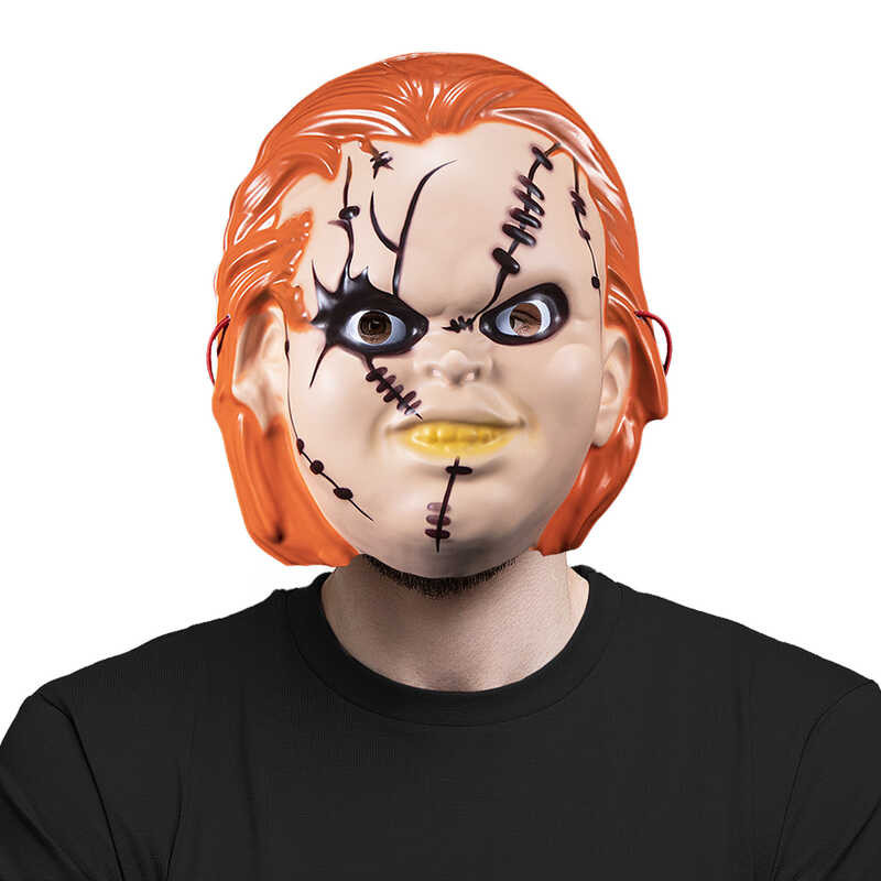 Halloween horror mask, ghost doll reincarnation night mask, prank and ...