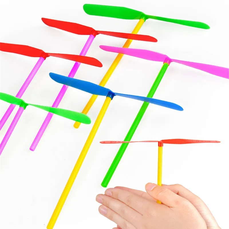 Flying Helicopter Toy with Flashing Light / Kids Birthday Party Favors ...