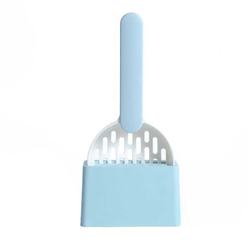 Cat Litter Shovel Plastic Cats Poop Scoop Gamit Ang Base Pet Cleaning ...