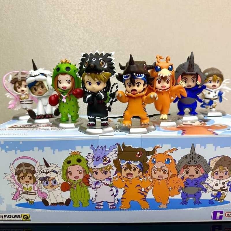 Genuine Bandai Digimon Adventure Anime Action Figure Agumon Gabumon ...