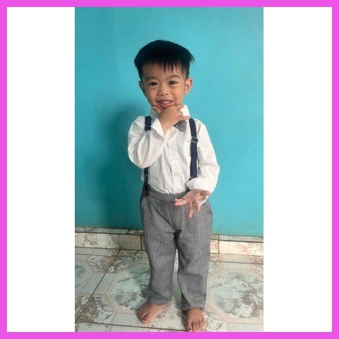 ღ ⁑ Coin Bearer Ring Bearer Wedding Baptimal Boys Longsleeve and Pants ...