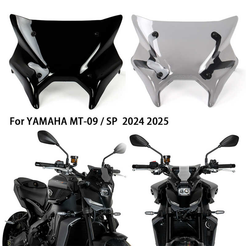 Yamaha Mt-09 SP 2024 Motorcycle Front Racing Windshield And Windshield ...
