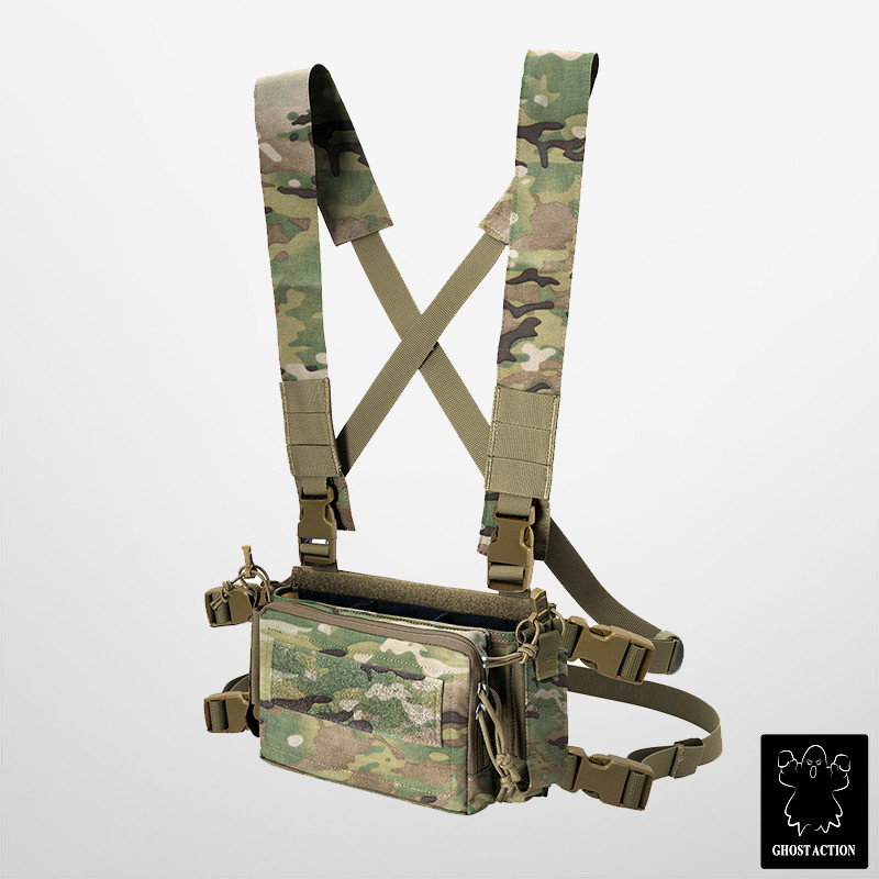 Ghost Action Tactical Chest Rig HSP Style D3CRM 2.0 MK3 MK4 Lightweight ...