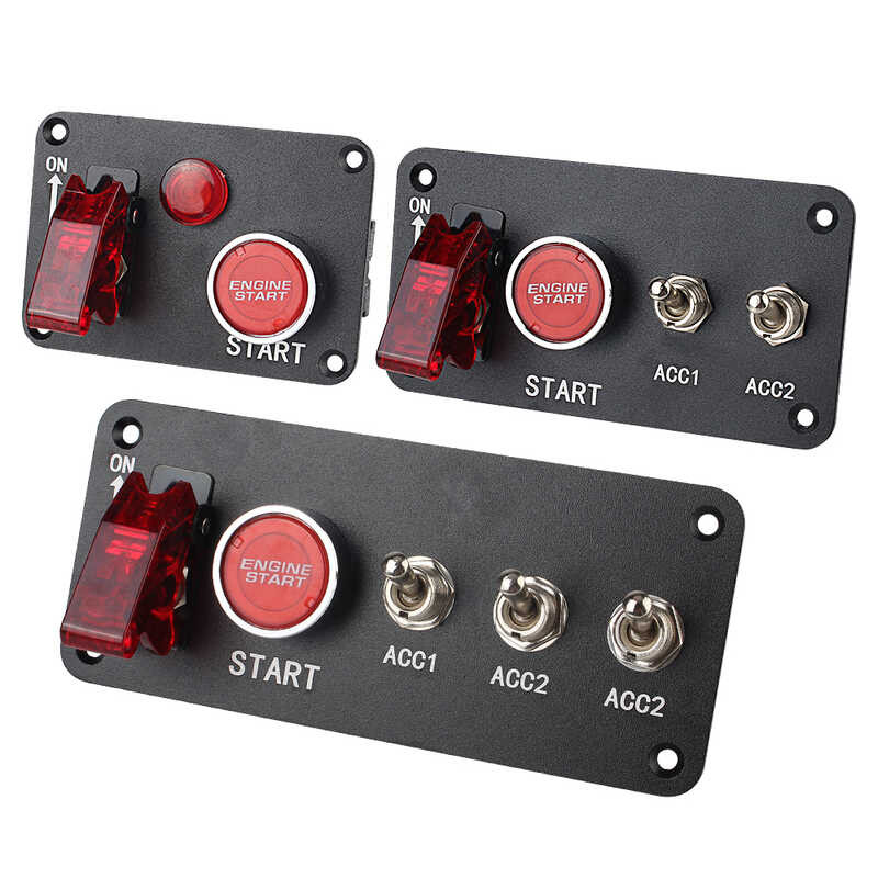 LY For Boat Marine Truck Racing Car Ignition Switch Panel Engine Start ...