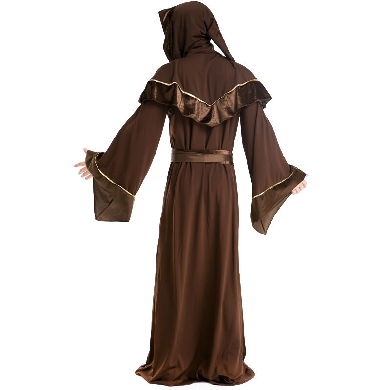 Adult Men Religion Wizard Costume European Religious God Father ...