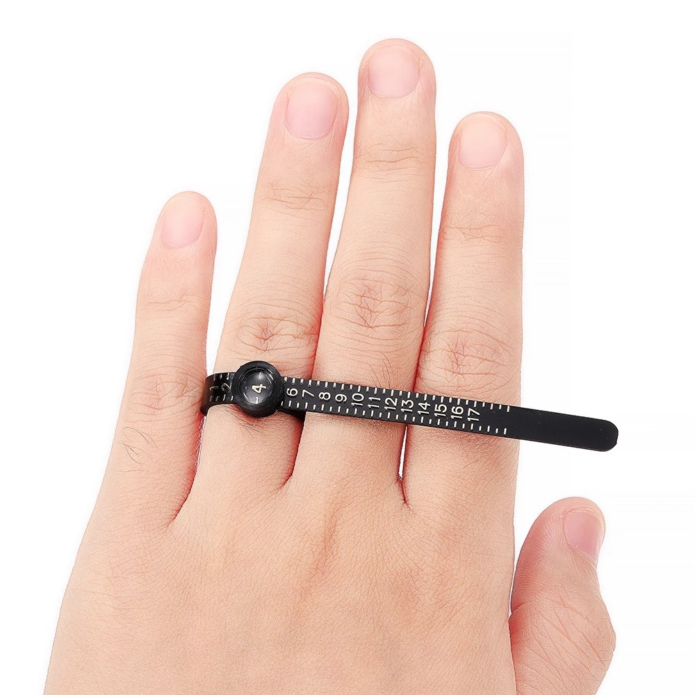 Ring Ruler Measurer Finger Coil Ring Sizing Tool US Size Measurements ...