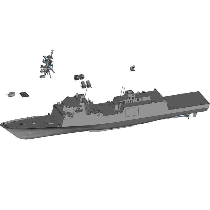 1/2000/1250/700 US Navy Constellation Frigate Ffg62 3D Resin Printed ...