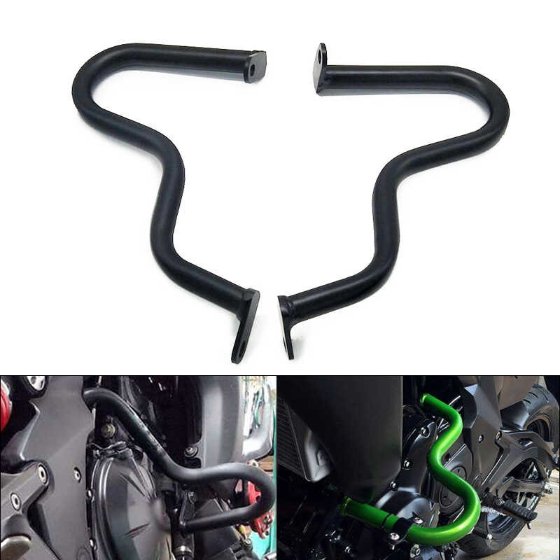 ER6N Motorcycle Bumper Guard Frash Stunt Cage Crash Bar Engine Frame ...