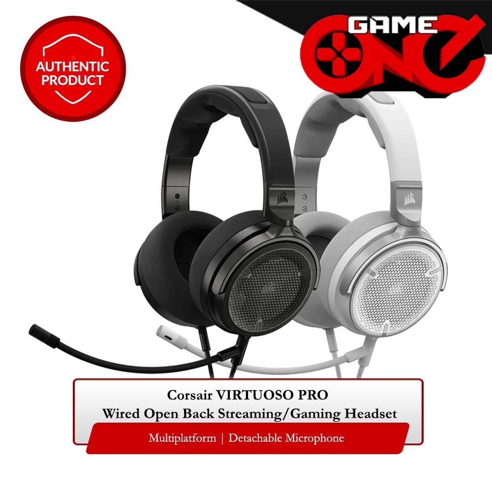 Corsair VIRTUOSO PRO Wired Open Back Streaming/Gaming Headset | Shopee Philippines