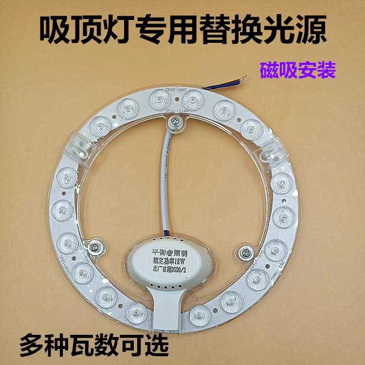 Ceiling loud change, round replacement of board, energetically lamp ...