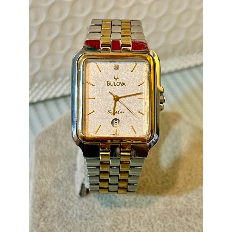 BULOVA Tank Two-tone Vintage Unisex Preloved Watch | Shopee Philippines