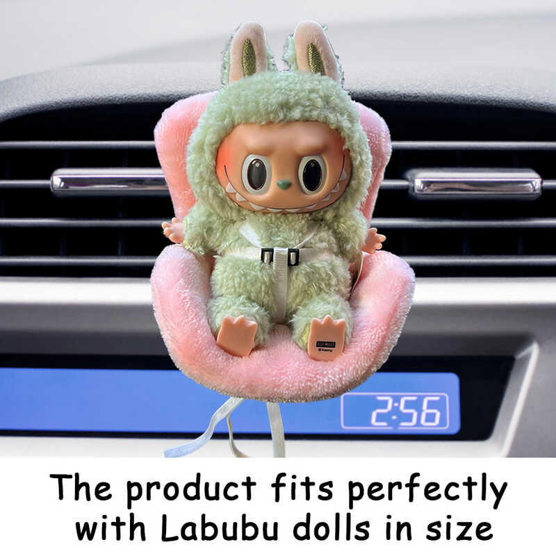 Mini Seat For Labubu Ob11 Doll Cartoon C Model For Labubu Car Seat ...