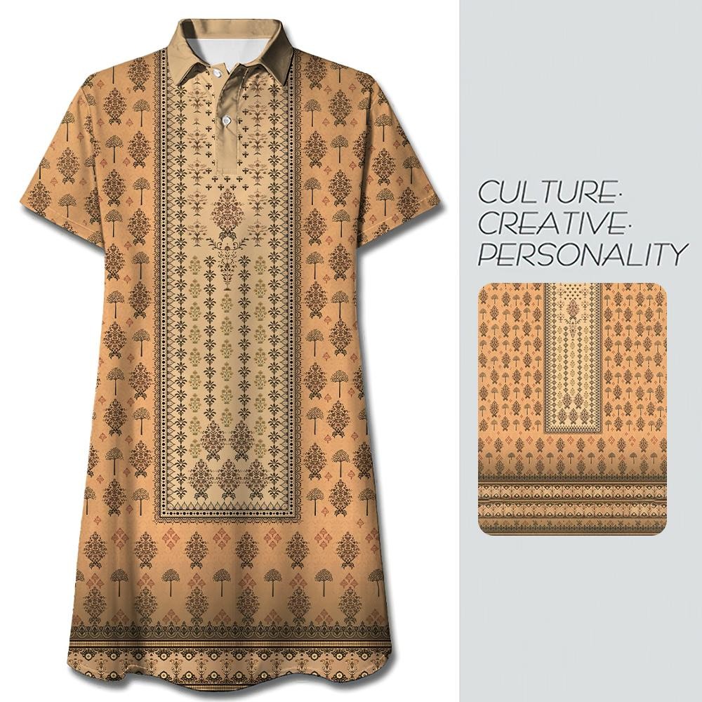 2025 Asean Attire For women Retro Women's Polo dress, Ethnic Style ...
