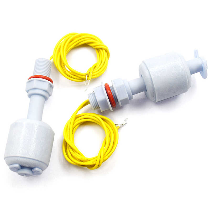 Plastic PP Small Float Switch Level Water Sensor Anti-Corrosion Acid ...