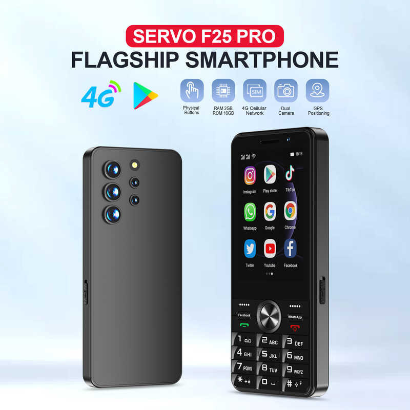 LY SERVO F25 PRO Smart Touch Phone 4G Network Wifi Google Play Wifi ...