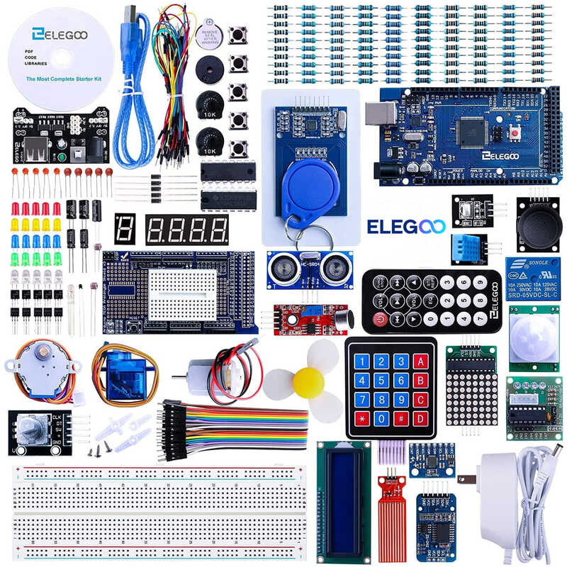 EO Mega R3 Project The Most Complete Ultimate Starter Kit TUTORIAL Compatible With Arduino ...