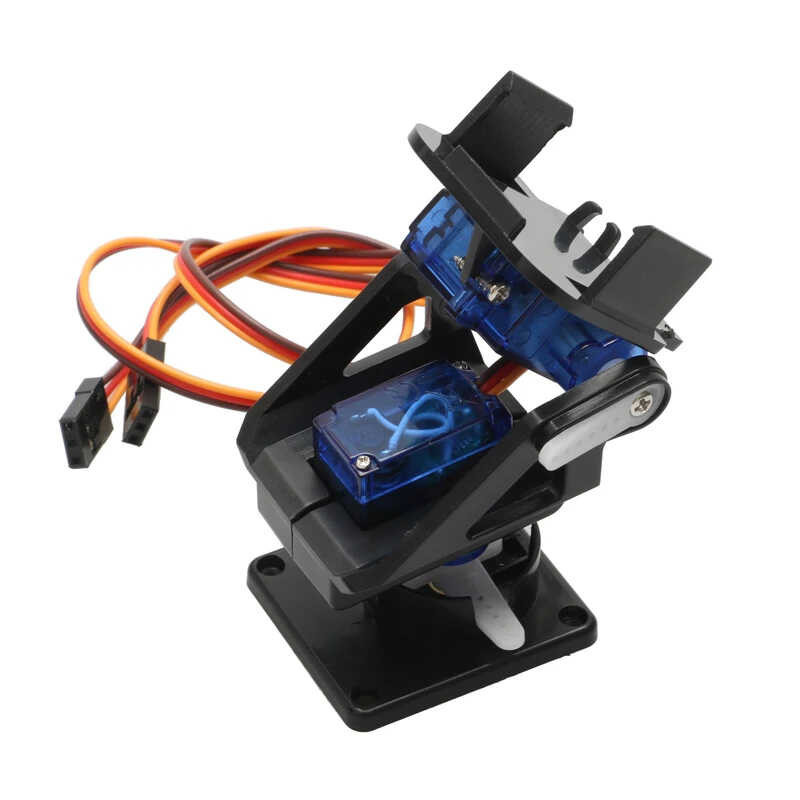 Servo Gimbal Bracket Dual Axis Camera Mount Kit gamit ang 9g SG90 ...