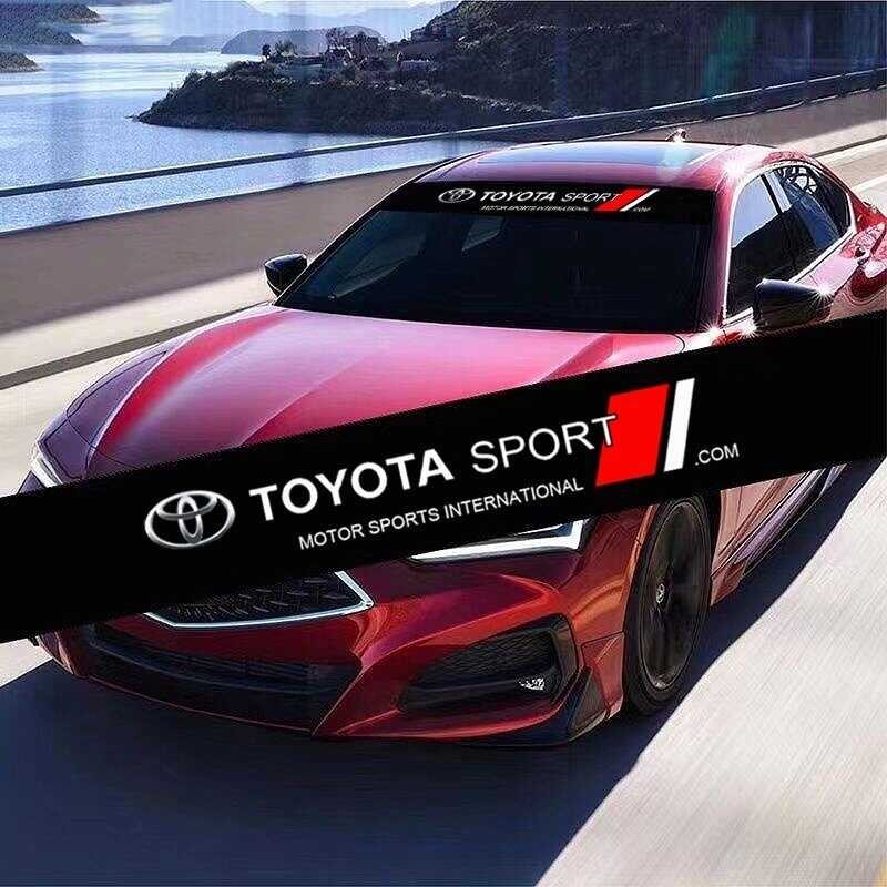 Car Front Rear Windshield Sticker Para Sa Toyota Vios Ncp93 · Hilux ...