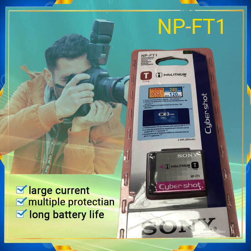 Lithium battery Sony NP-FT1 Para sa Sony DSC-T1 T11 T3 T33 T5 T9 T10 M1 ...