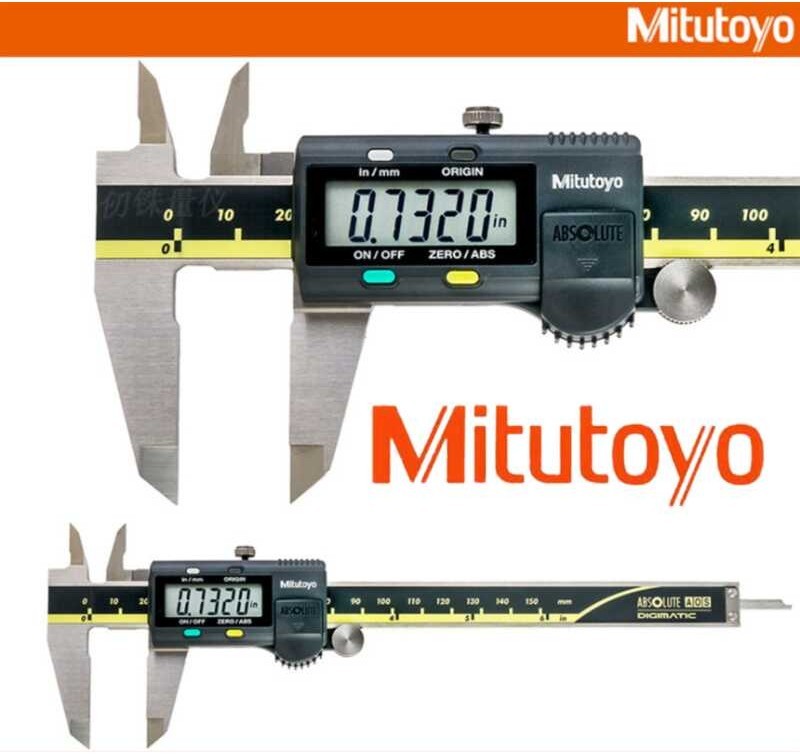 Japan Mitutoyo Digital Vernier Caliper 6in 150mm 500-196-30 Accuracy 0 ...