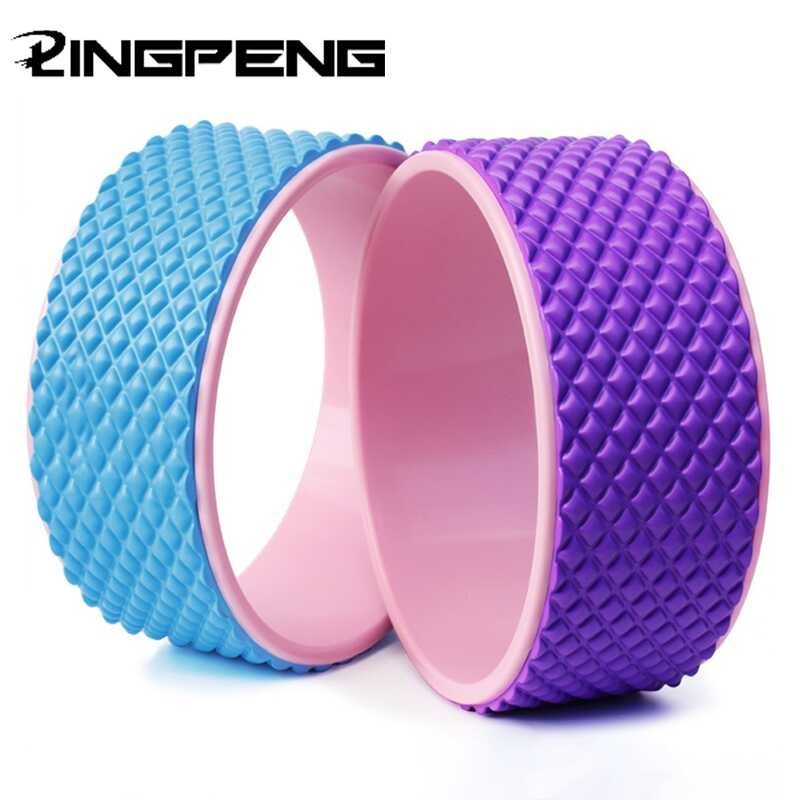 Yoga Wheel Back Wheel for Back Pain Stretches and Strengthens Core ...
