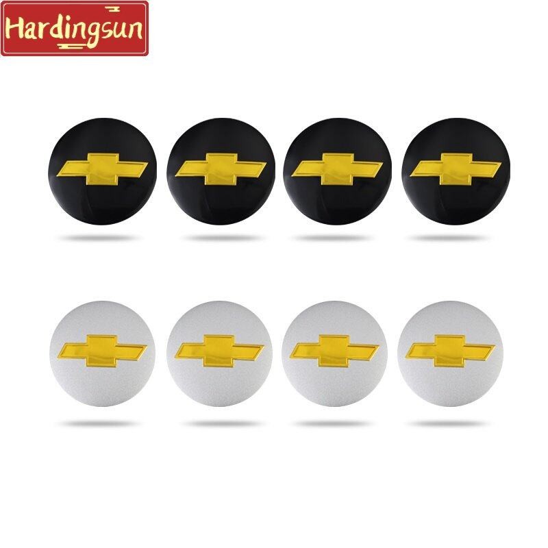 4Pcs Metal Car Emblem Wheel Hub Center Cap Stickers For Chevrolet Trax ...